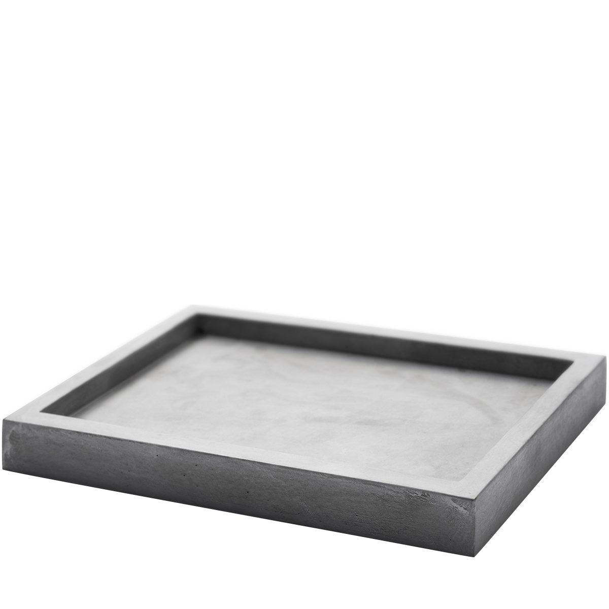 Etta Concrete Tray, Rectangular Grey Vanity Tray | Northern Nook